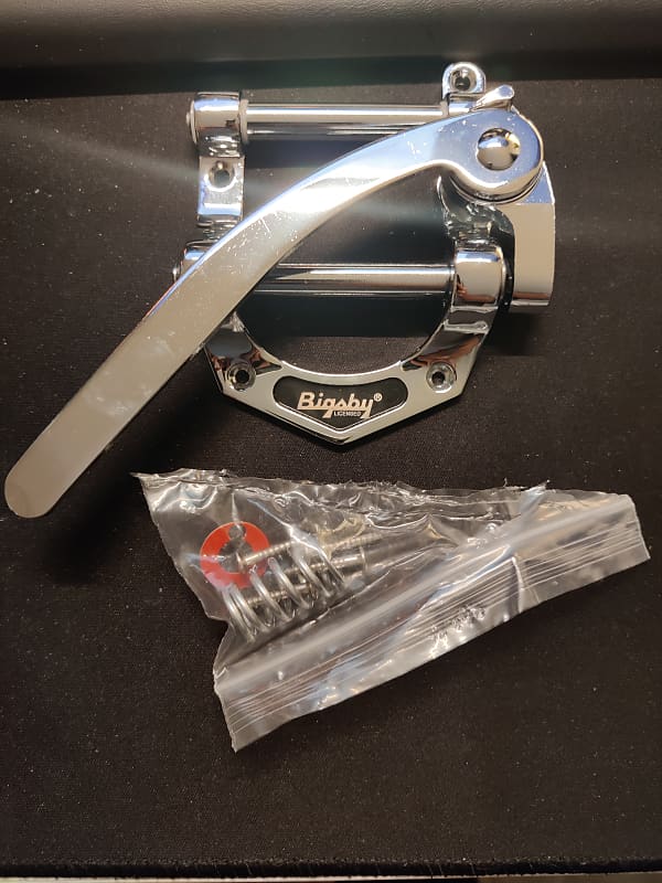VIBRATO BIGSBY B500 Guitar Tremolo in CHROME NEW made in | Reverb