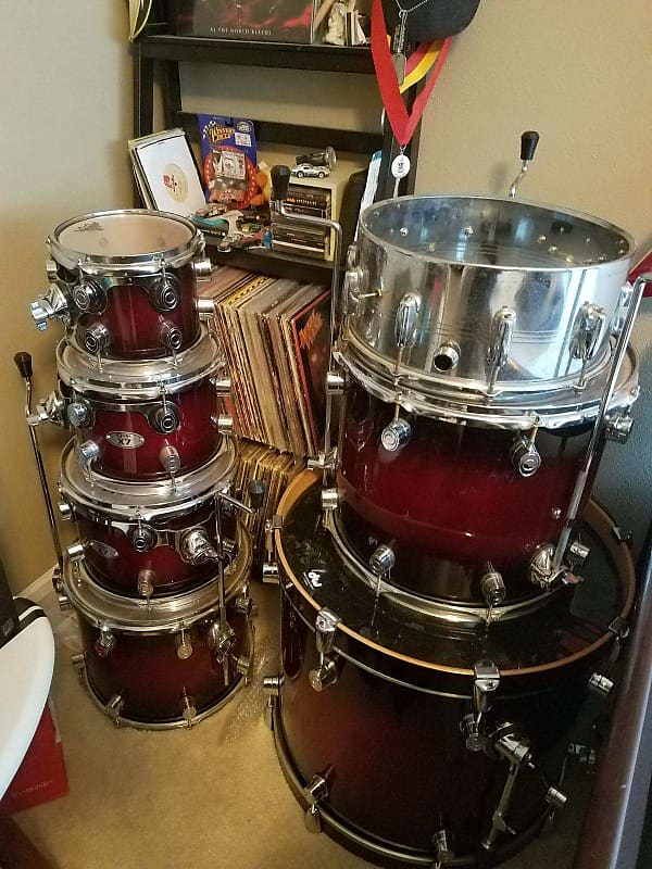 PDP X7 Red To Black Fade | Reverb