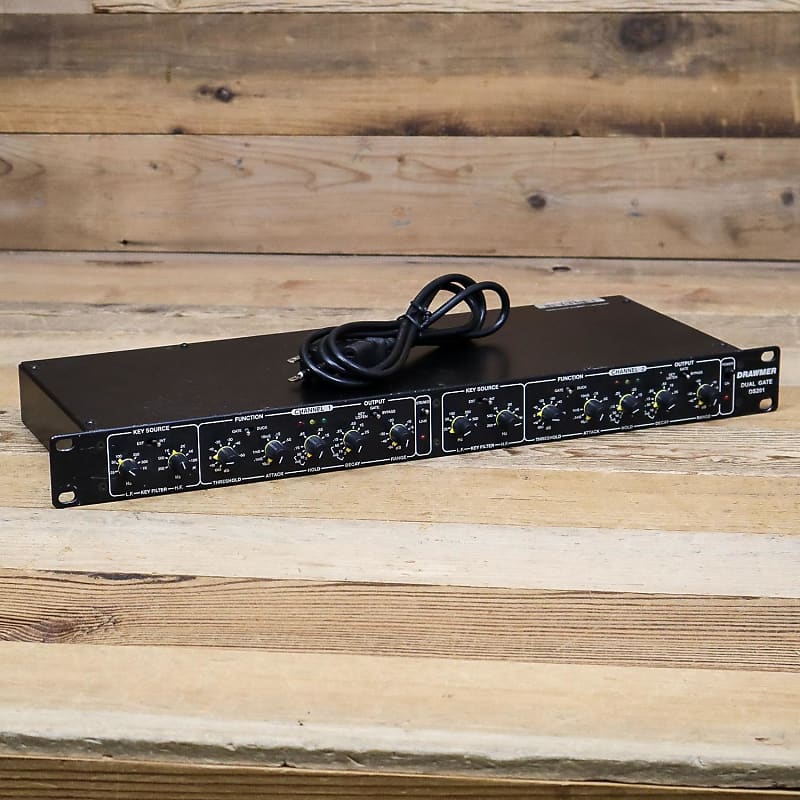 Drawmer DS-201 XLR 2-Channel Balanced Noise Gate | Reverb