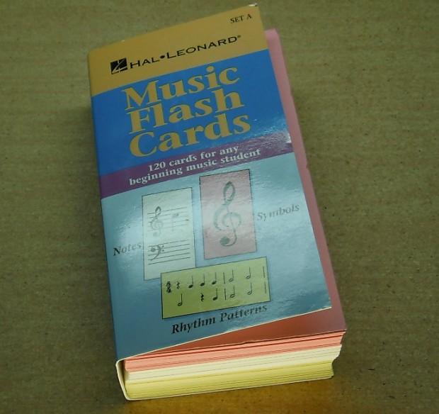 Beginning Student Music Flash Cards | Reverb