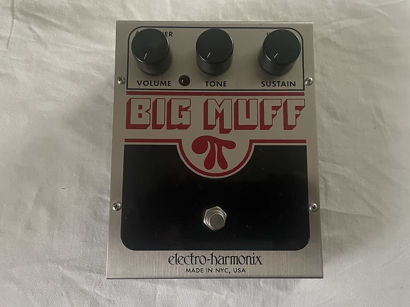 Electro-Harmonix Big Muff Mid 2010s - Silver/Black | Reverb