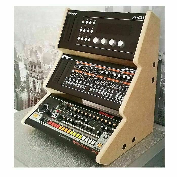 Synths & Wood Roland Boutique Triple MDF Stand Recessed | Reverb UK