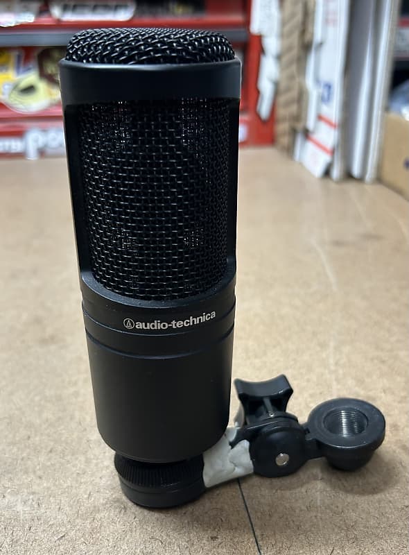 Audio Technica P48 Cardioid Condenser 90s - Black | Reverb