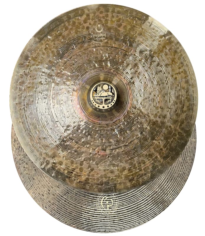 Pergamon Cymbals 14" Nordic Jazz Hi-Hat Paper Thin | Reverb