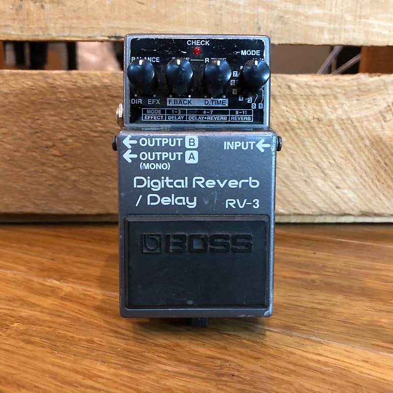 Secondhand Boss RV-3 Digital Reverb/Delay | Reverb