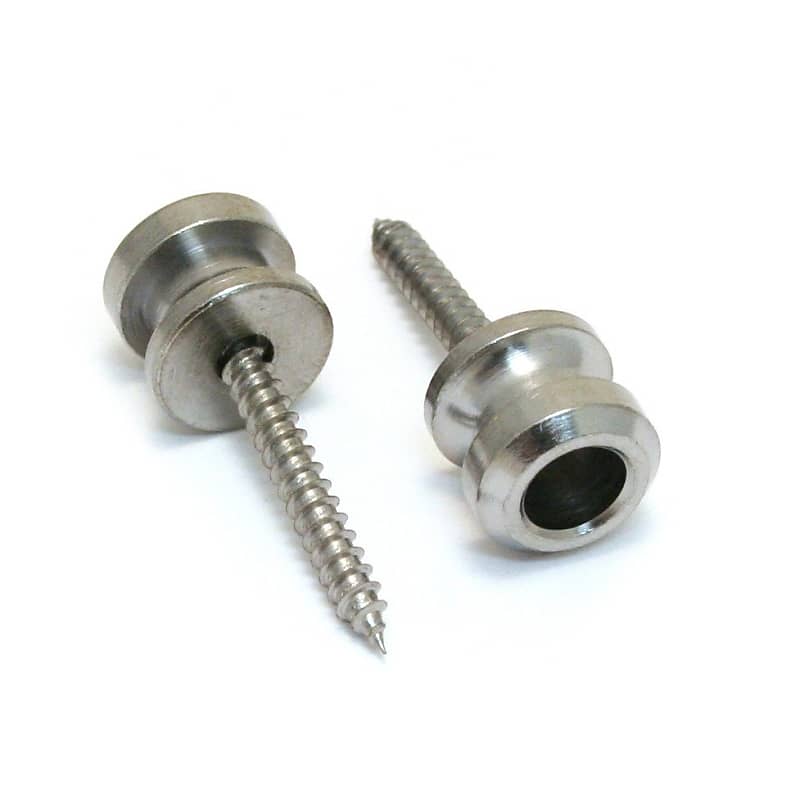 Fender American Series Locking Strap Buttons, (2) Chrome | Reverb