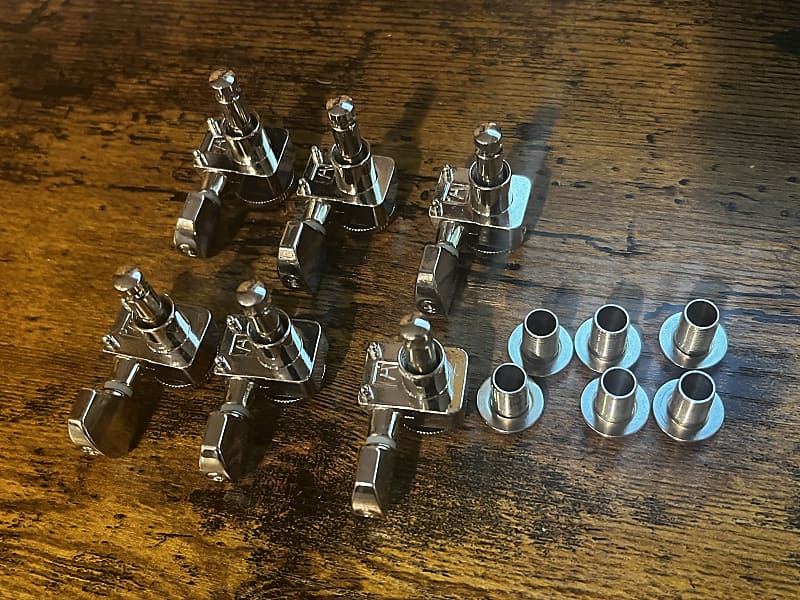 Hipshot Enclosed Locking Tuners - 2 Pin Fender Drop-in - | Reverb