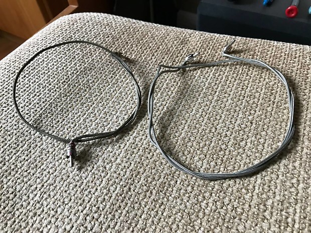 Vintage Braided Reverb Tank Cables | Reverb