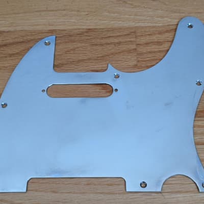 Fender Chrome-Plated Brass Telecaster Pickguard | Reverb