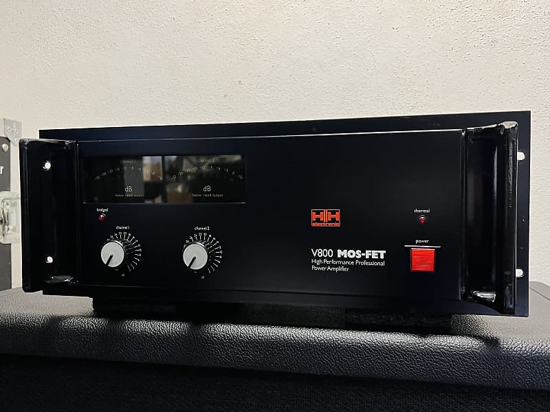 HH V800 power amp H&H power amplifier | Reverb Australia