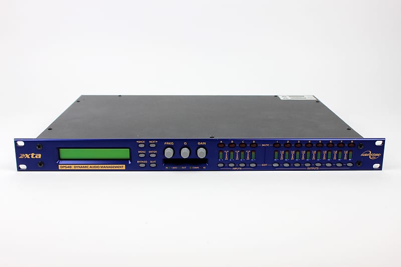 XTA DP548 4x8 Dyanmic Audio Management System DSP Processor | Reverb