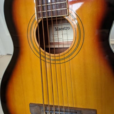 Maestro 7-String Acoustic Bass Guitar | Reverb
