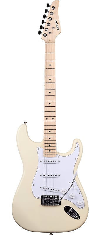 Arrow Tonecaster ST 111 Creamy Maple White Electric guitar | Reverb