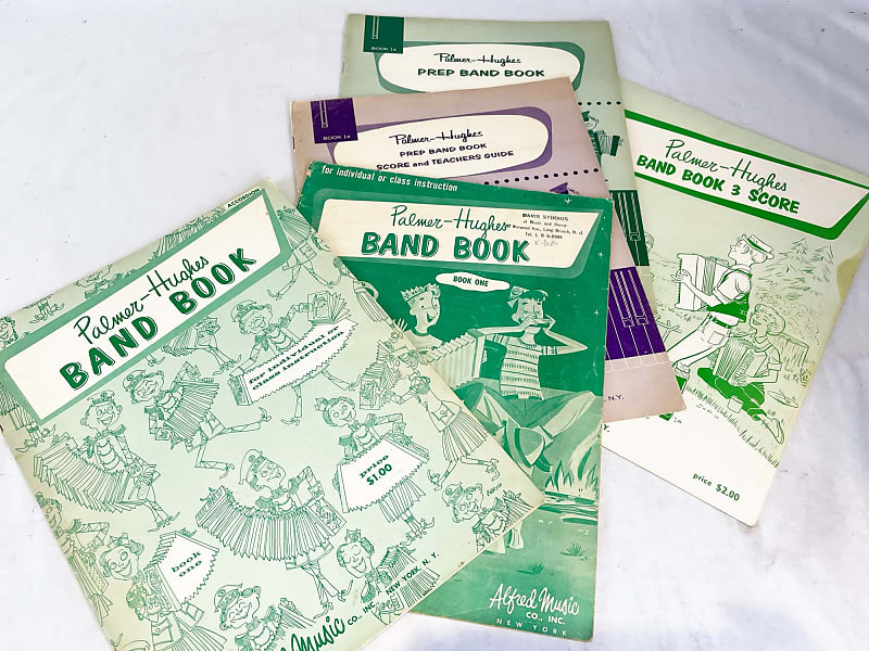 Lot of 5 Used Piano Accordion Music Books - | Reverb Australia