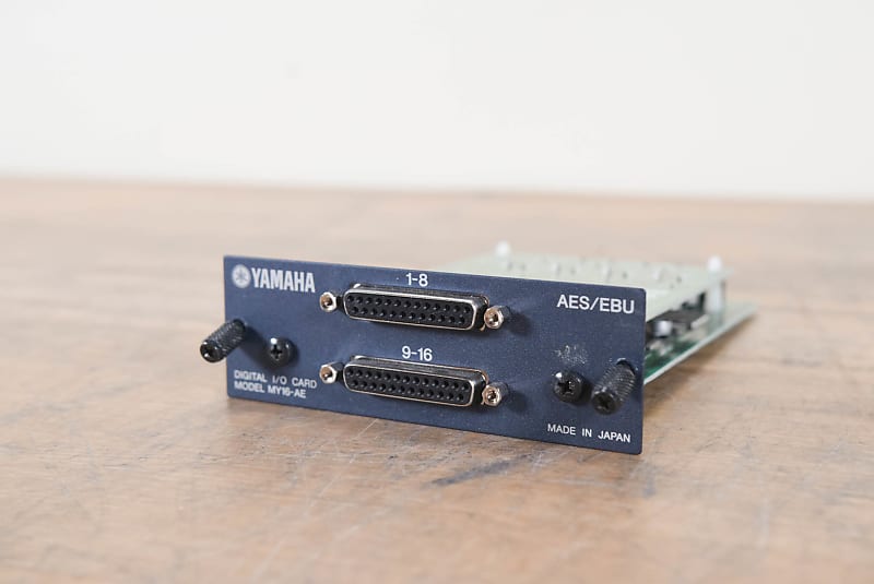 Yamaha MY16-AE 16 Channel AES/EBU Interface Card (church | Reverb