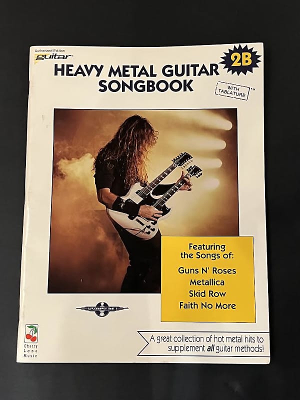 Heavy Metal Guitar Songbook 2B Tab Book | Reverb