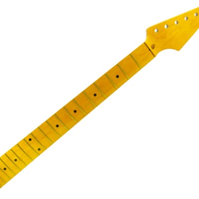 Allparts Licensed by Fender Maple Strat neck soft V shape | Reverb