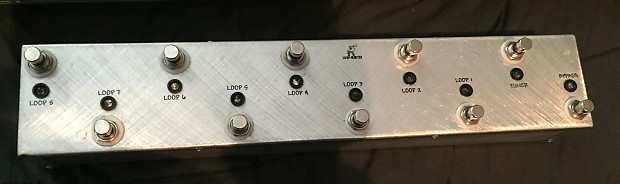 True bypass looper 10 channel (9 is a tuner and 10 is a | Reverb