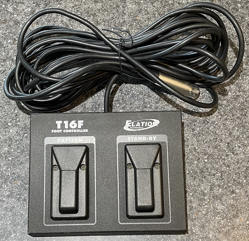 Elation T16F Foot Controller - Black | Reverb