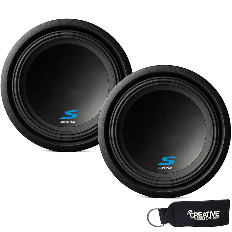 Alpine Subwoofer Package - Two S-W12D2 S-Series 12" Dual | Reverb