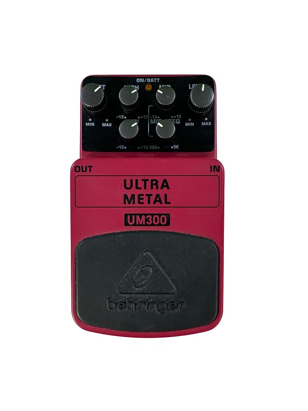 Behringer UM300 Ultra Metal Guitar Pedal | Reverb