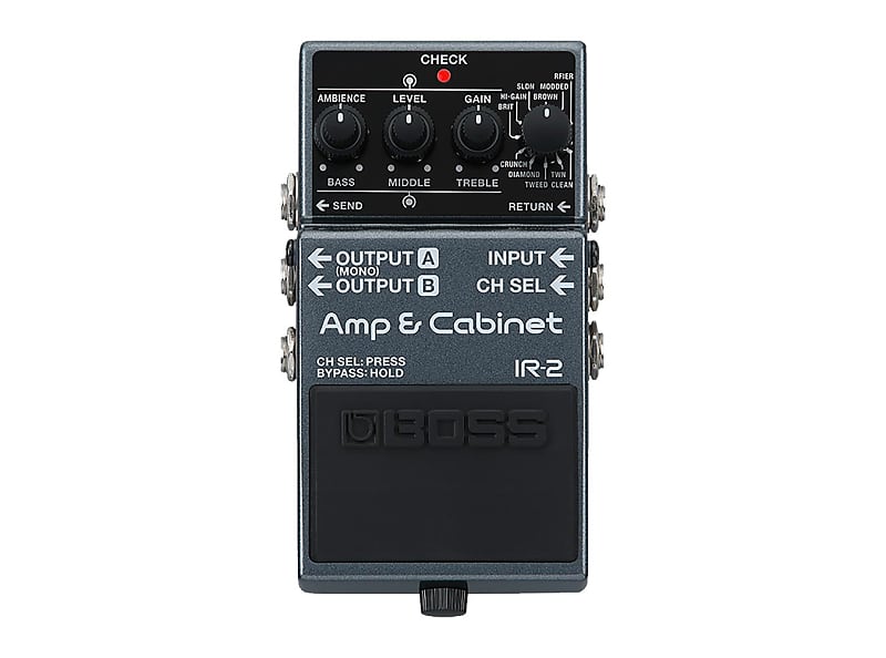 Boss IR-2 Amp + Cabinet Modeler Pedal | Reverb