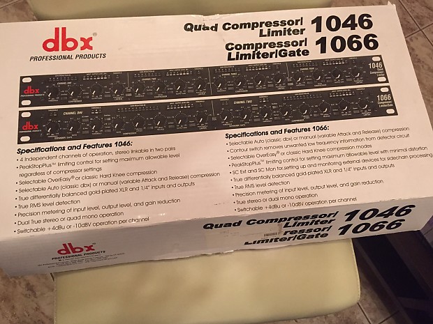 DBX 1066 Black | Reverb