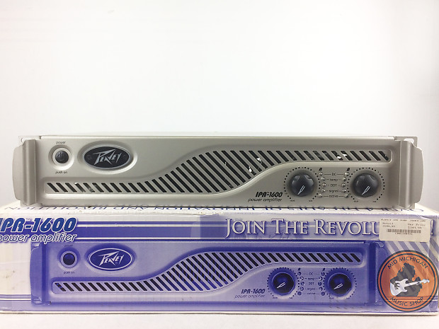 Peavey IPR 1600 Lightweight Power Amp 2 x 530w at 4 Ohms | Reverb