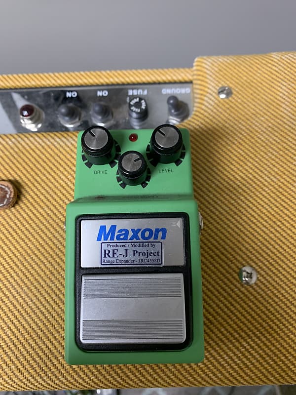 Analogman Maxon TS-9 with ts808 silver mod | Reverb