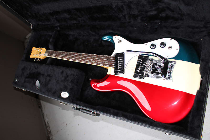 Mosrite Mark 1 2009 - Red, white, and blue | Reverb