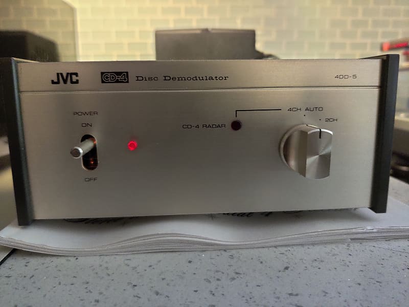JVC New Old Stock CD-4 Quadraphonic Disc Demodulator 4DD-5 | Reverb