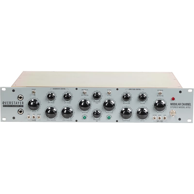 Overstayer Modular Channel Stereo Model 8752 | Reverb
