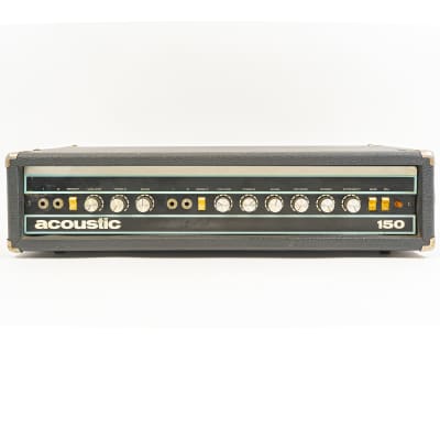 1970s Acoustic 150 Bass Amp Head w/ Acoustic 105 4x12” | Reverb