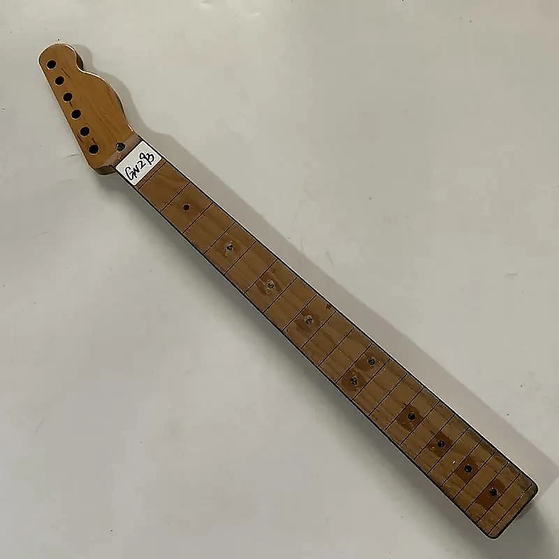 Roasted Maple Wood Telecaster Tele Style Guitar Neck | Reverb
