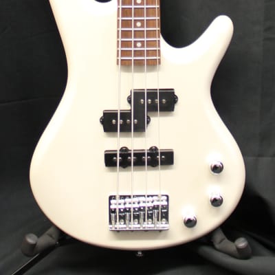 Ibanez GSRM20 Mikro Short-Scale Bass Guitar Pearl White | Reverb