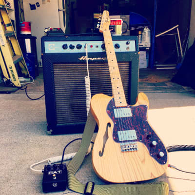 1968 Ampeg GS-12R Rocket II Amp with Foot Switch - Ken | Reverb