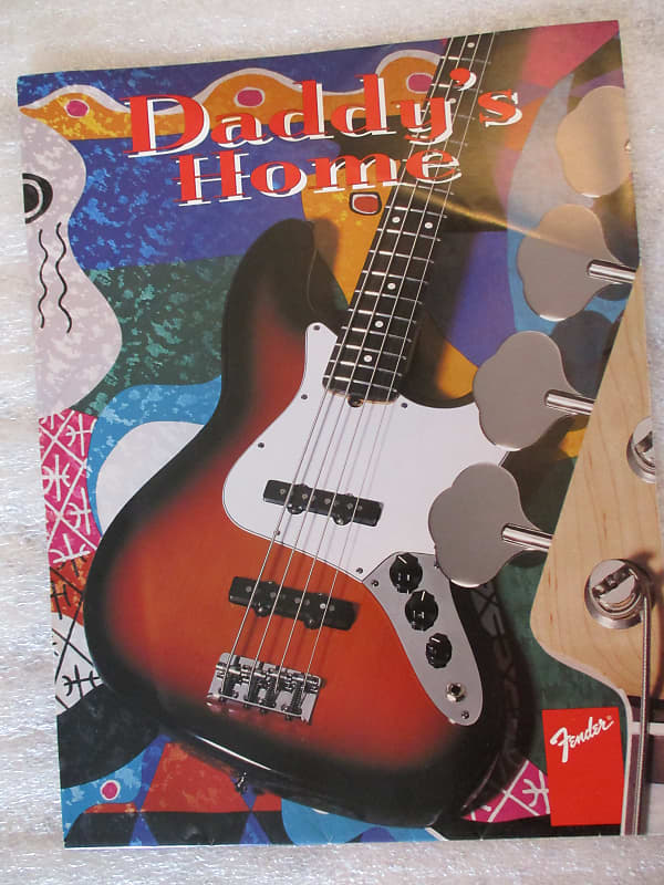 Fender Bass Brochure 1995 | Reverb