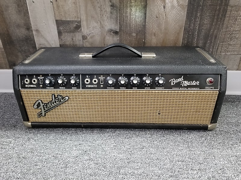 1967 Fender Band-Master Amp Head | Reverb