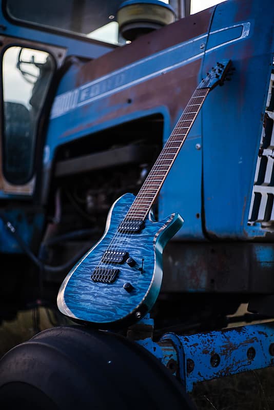 Kiesel SCB7 2015 Blue Denim | Reverb