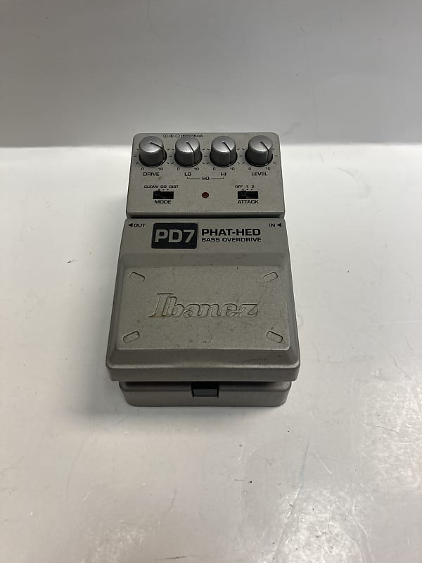 Ibanez PD7 Phat Head Bass Overdrive *FOR PARTS OR REPAIR* | Reverb