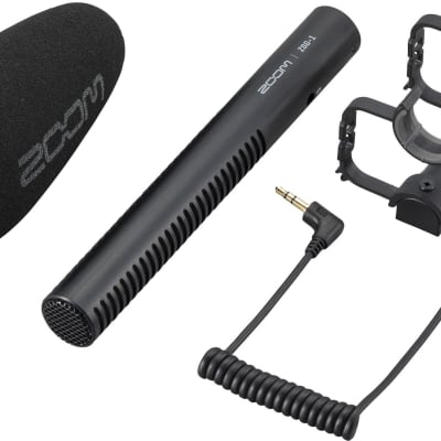 Zoom ZSG-1 On-Camera Shotgun Microphone Bundle with Vello | Reverb