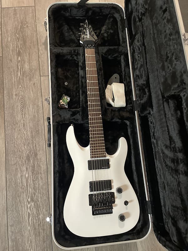Jackson Soloist 7 string X Series 2021 white | Reverb