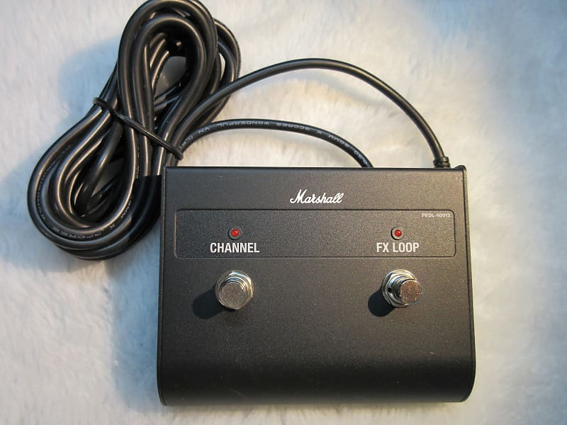 Marshall PEDL-90012 * 2 Button Channel and FX Loop Footswitch | Reverb