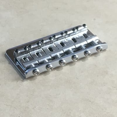 Vintage Reissue Hard Tail String Through Body Bridge NOS | Reverb