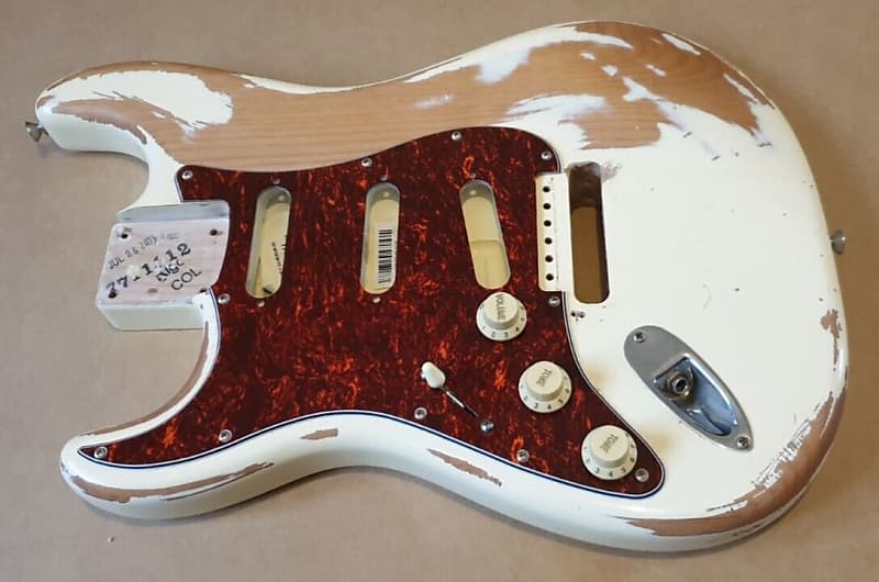 2019 Left Handed Fender USA American Stratocaster Body | Reverb
