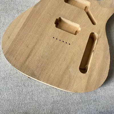 Unfinished Telecaster Tele Style Guitar Body Project | Reverb