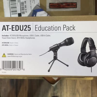 Audio-Technica AT2005USB Education Pack w/ XLR Cable | Reverb