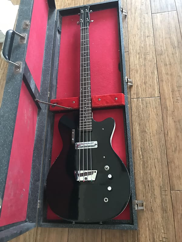 Ampeg Dan Armstrong Modified Danelectro Bass & Case | Reverb