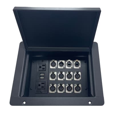 PROCRAFT LARGE GAP LID FEED-THRU RECESSED Stage Pocket/Floor | Reverb