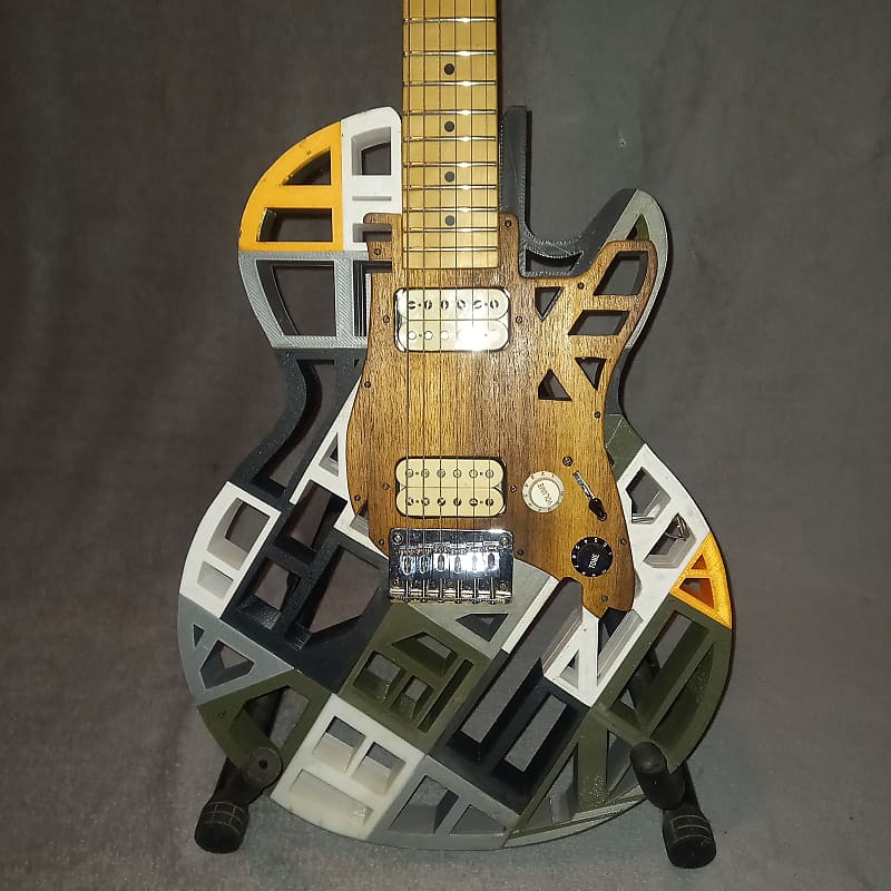 OOAK custom 3D crossover LP Tele style electric guitar Fender | Reverb